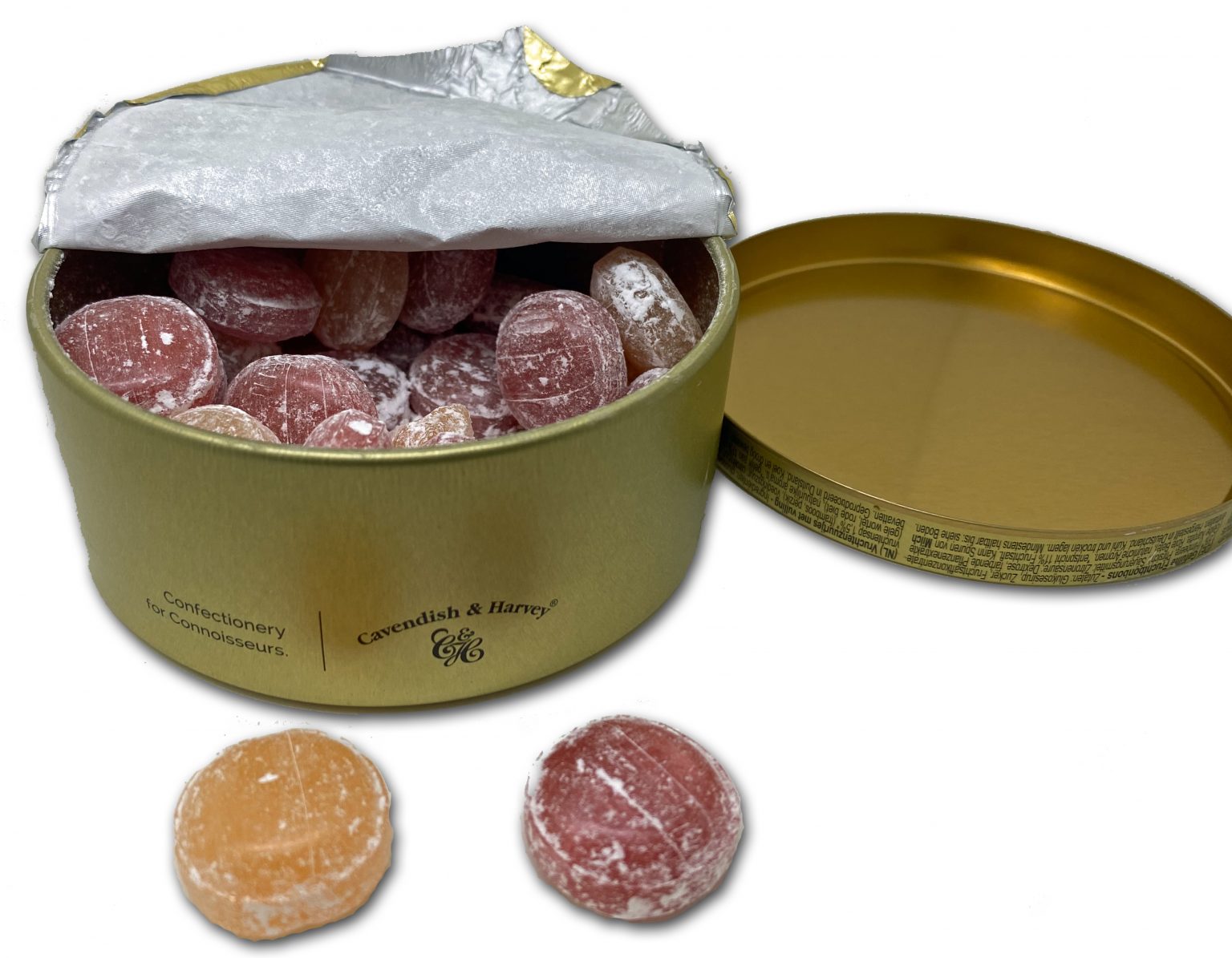 Peach & Raspberry Drops From Heaven | Candy Gurus