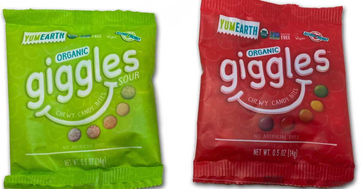 Giggles & Sour Giggles from Yum Earth – Candy Gurus