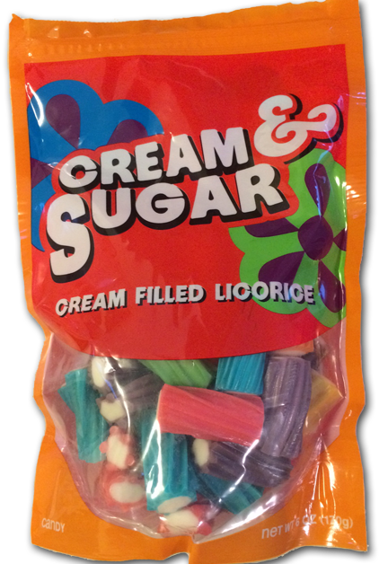 Cream & Sugar Cream Filled Licorice. Can we start over? – Candy Gurus