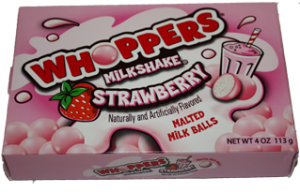 Whoppers Milkshake Strawberry Malt Balls: Where’s the Quik yo?! | Candy ...